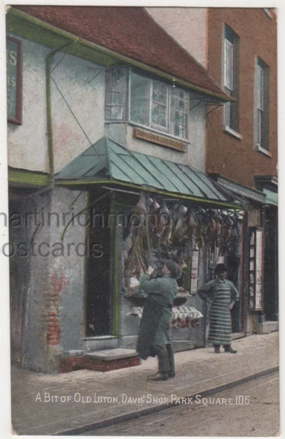 DAVIS SHOP, PARK Square, Luton, Bedfordshire, 1913 Postcard B770 £6.60 ...