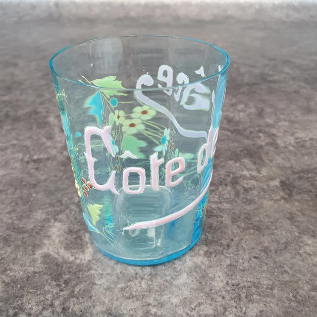 ANCIEN VERRE ÉMAILLÉ legras n°5 ref AP180/5 EUR 35,00 - PicClick FR