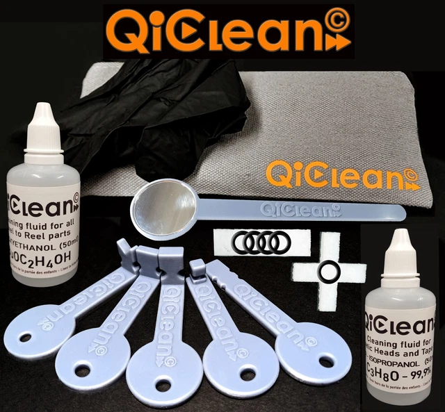 NETTOYAGE CLEANER REINIGUNG HEAD Studer Revox Akai Sony Fostex Tascam ...