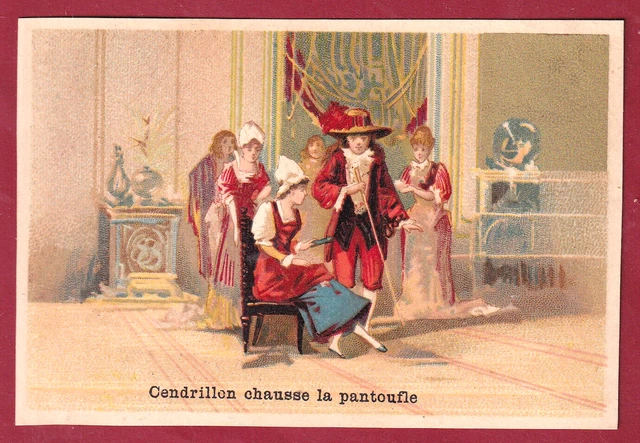 TRÈS RARE SÉRIE 8 Chromo. Cendrillon Conte Pour Enfants Illustré. EUR ...