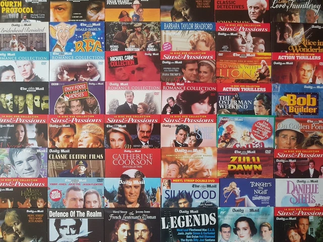 DAILY MAIL DVD Promo Collection︱Bundle︱Like New︱SELECT ANY: £0.99 ...