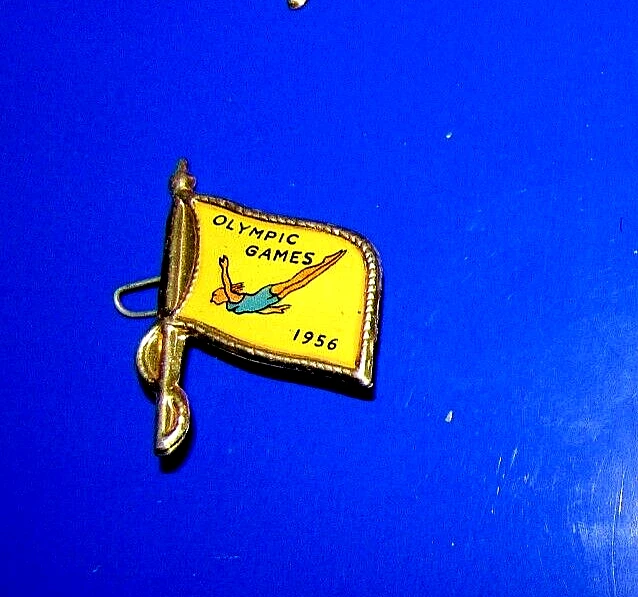 MELBOURNE 1956 OLYMPIC Games Badge in Top Condition Diving $49.00 ...
