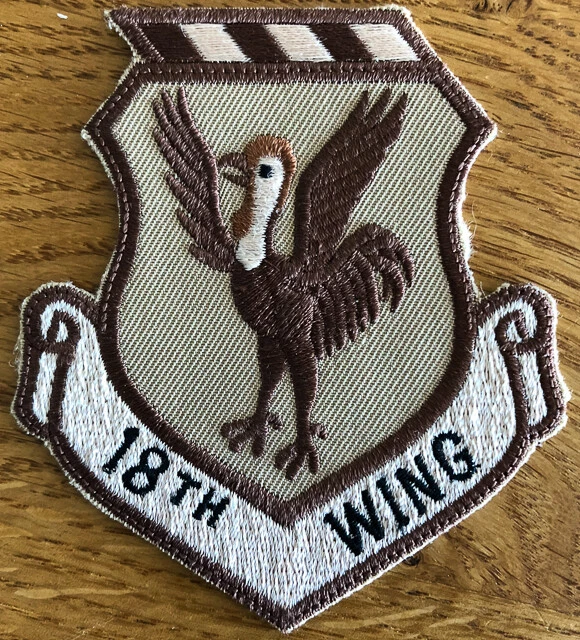 USAF 18TH COMBAT Wing Kadena Air Base - Patch Desert EUR 5,69 - PicClick DE