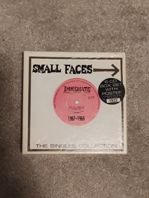SMALL FACES - The Singles Collection 6 Cd Box Set Plus Poster Numbered ...