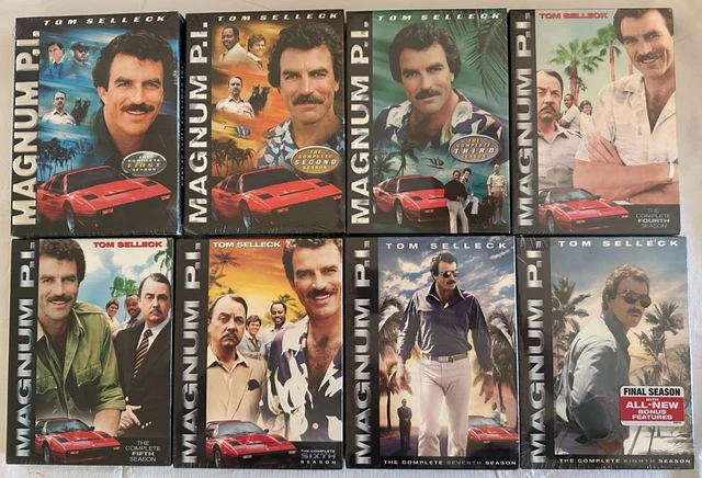 MAGNUM PI TOM Selleck Complete Series Seasons 1-8 DVD Box Set Lot ...