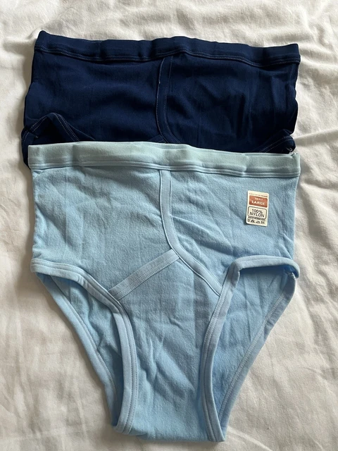MEN’S VINTAGE RETRO Y-Fronts Nylon Size Large £2.99 - PicClick UK