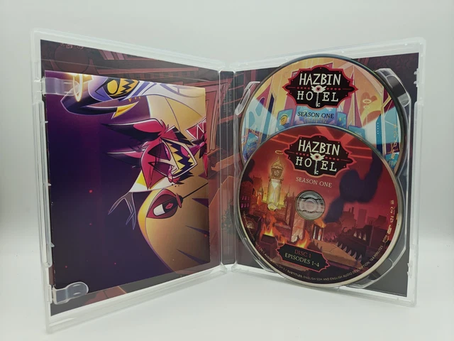 HAZBIN HOTEL OFFICIAL Season 1 Blu-ray with Poster No Promo Card £20.00 ...