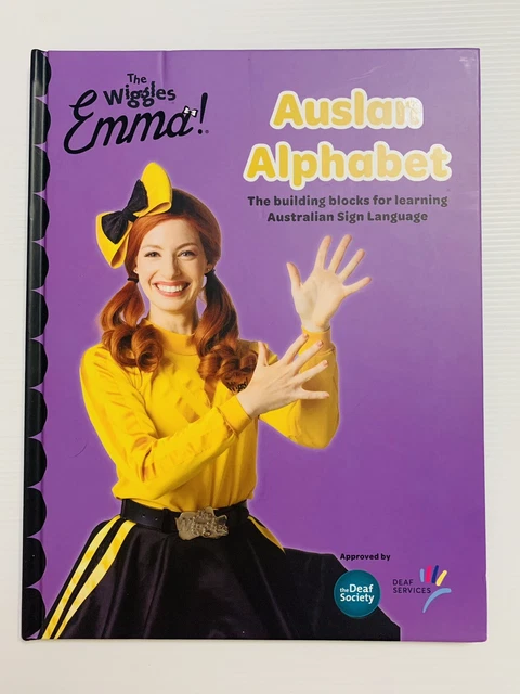 THE WIGGLES EMMA - Auslan Alphabet by The Wiggles - Hardcover Book $19. ...