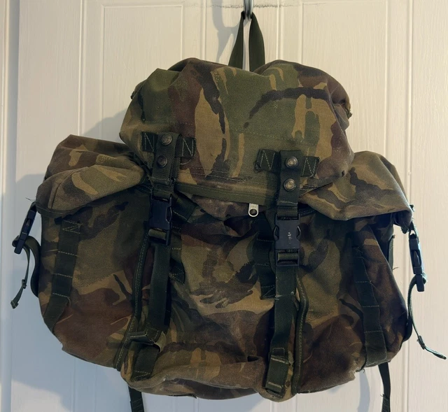 BRITISH MILITARY ISSUE DPM Camouflage 30 Litre NI IRR Patrol Pack ...