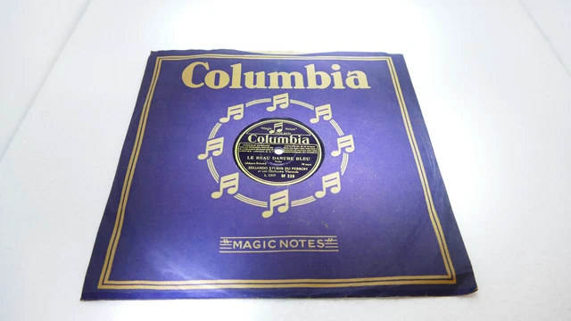 LOT DE DEUX Disque Gramophone 78 TOURS COLUMBIA . EUR 8,00 - PicClick FR