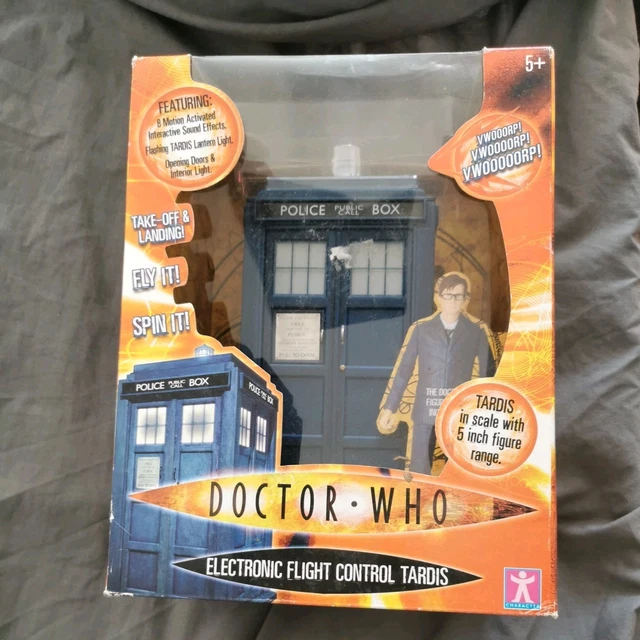 DOCTOR WHO 10TH Doctor's Tardis electronic lights and sounds £73.52 ...