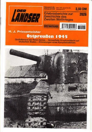 DER LANDSER NR.2026 "Ostpreußen 1945" Erstausgabe EUR 2,55 - PicClick DE
