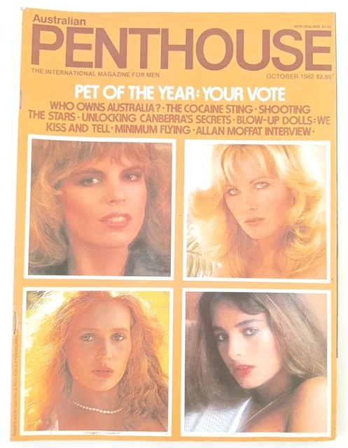 VINTAGE AUSTRALIAN PENTHOUSE Magazine October 1982 $19.99 - PicClick AU