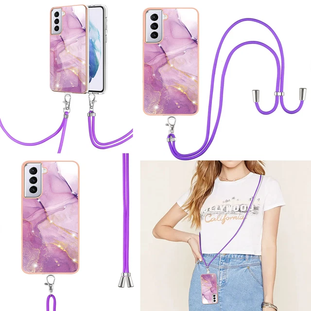 FOR OPPO A94 A54 A55 A95 5G A74 A16 Frame+Lanyard Silicone Back Case Phone Cover EUR 8,86 ...