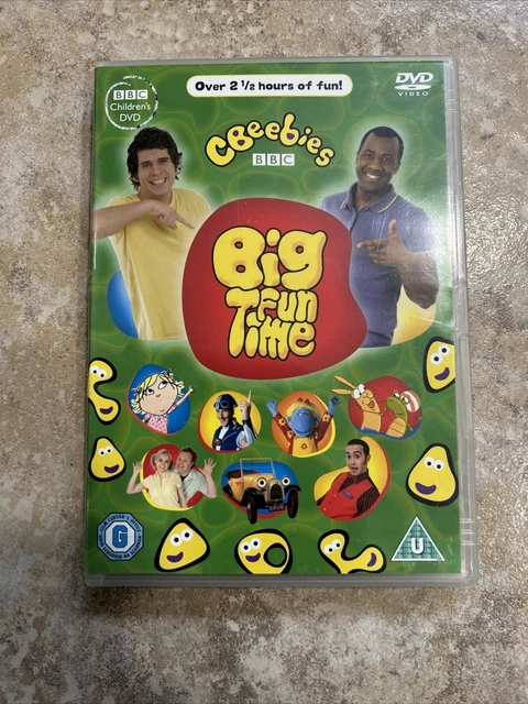 CBEEBIES BIG FUN Time DVD Over 2 1/2 Hours BBC Children UK Programme £ ...