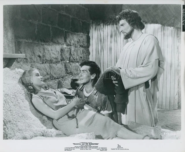 VICTOR MATURE DEBRA Paget Demetrius And The Gladiators 1954 Photo ...
