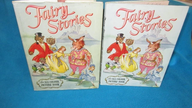 FAIRY STORIES ~ Ward Lock & Co Ltd illust Rene Cloke HbDj c1950? RARE ...