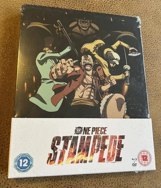 ONE PIECE STAMPEDE Bluray Steelbook NEU&OVP! Anime Inkl. DVD!! UNCUT ...