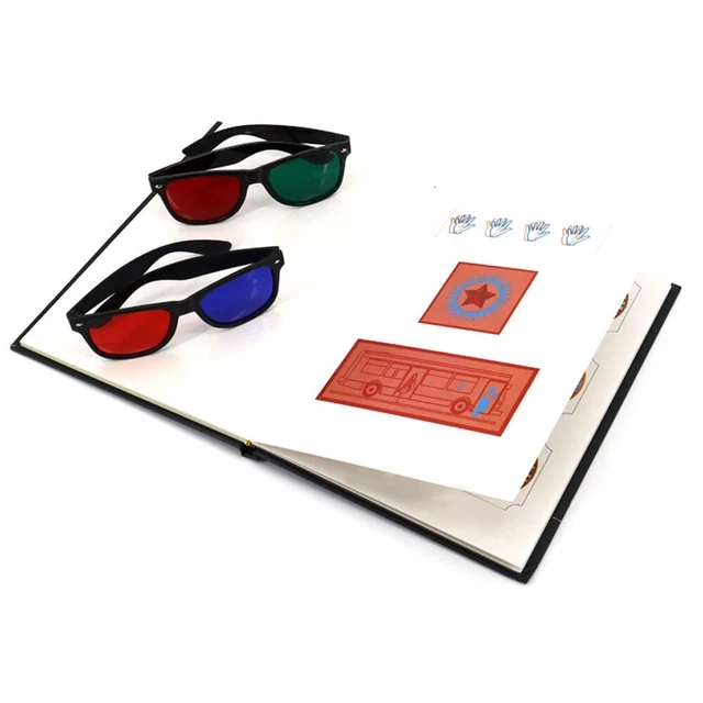 ASTIGMATISM AND COLOR Vision Testing Kit with Large Field of View Chart ...