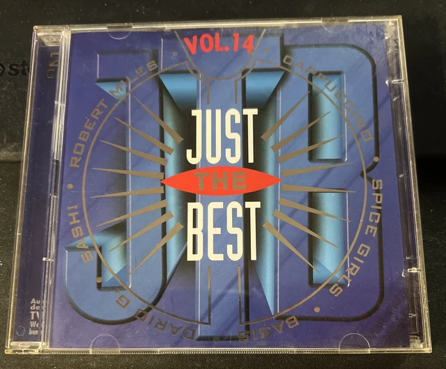 2 CD 💿 Just the best Vol.14 💿 Depeche Mode, Spice girls, Westbam, Moby ...