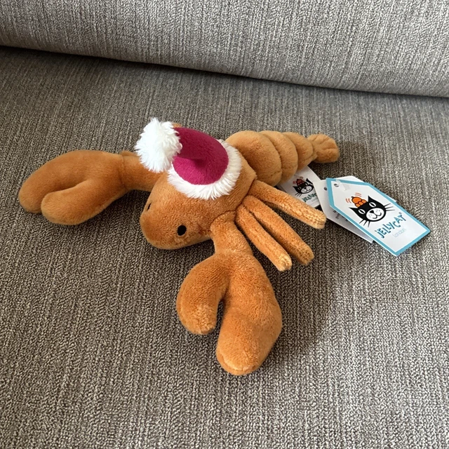 JELLYCAT CELEBRATION CRUSTACEAN Lobster New With Tags! - Christmas ...