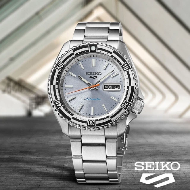 SEIKO SRPK09K1 THE ‘New Rally Driver’ RRP £300.00 5 Sports Automatic ...