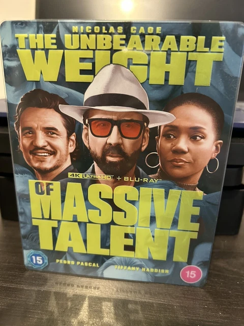 THE UNBEARABLE WEIGHT Of Massive Talent 4K UHD & Blu Ray Steelbook UK ...