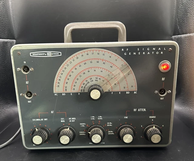 HEATHKIT/DAYSTROM RF SIGNAL Generator Model RF-1U £35.35 - PicClick UK