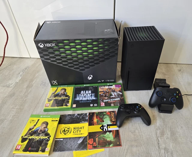 MICROSOFT XBOX SERIES X Console 1TB, 2 Controller, 3 Giochi, SCATOLA ...