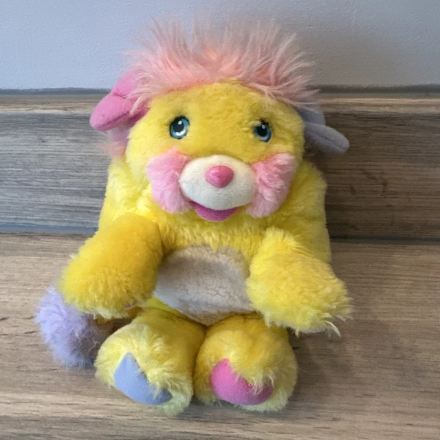 POTATO CHIP YELLOW POPPLES doll soft plush toy MATTEL vintage 1980s £37 ...