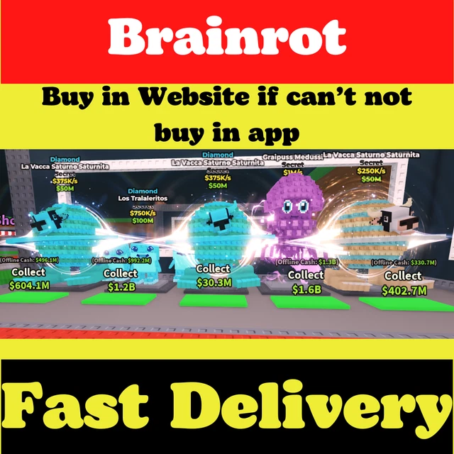 🟢ONLINE🟢 ROBLOX STEAL a Brainrot GOD + SECRET CHEAPEST and FAST ...