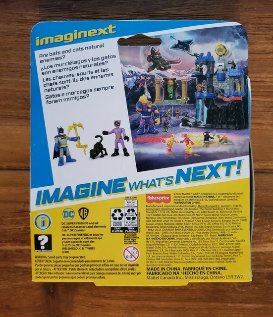FISHER-PRICE IMAGINEXT DC Super Friends BATMAN & CATWOMAN Figures New ...