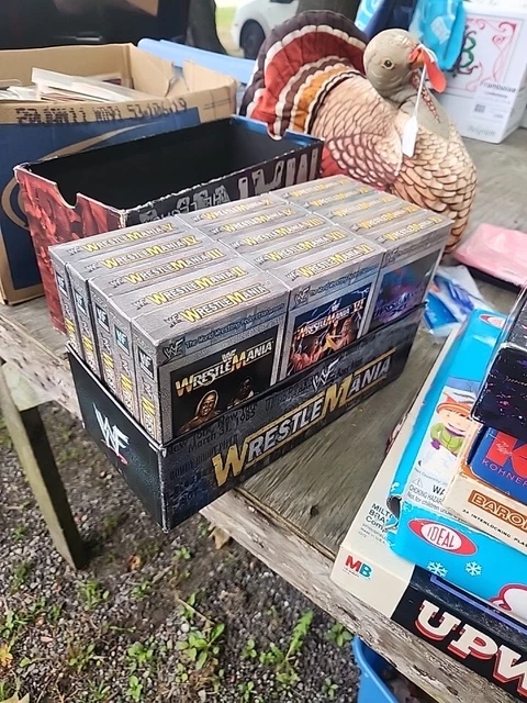 WWF WRESTLEMANIA - The Legacy Box Set (Wrestlemanias 1-15) Vintage VHS ...