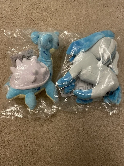NEW GLACEON AND Lapras Blue Plush Soft Toys Teddy Dolls Stuffed Animal ...