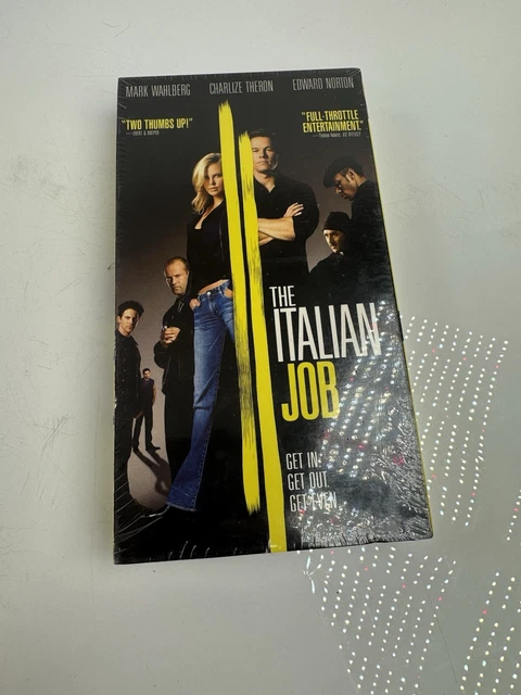 THE ITALIAN JOB VHS VCR Video Tape Sealed Movie Mark Wahlberg £18.62 ...