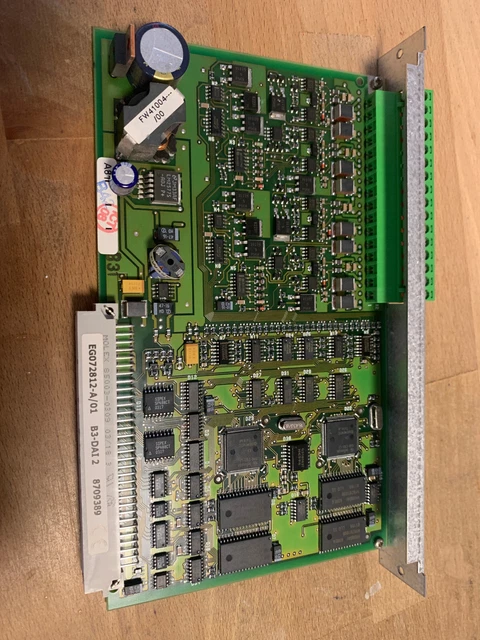 HEKATRON/SCHRACK SECONET RINGBUS-BAUGRUPPEN-KARTE B3-DAI2 für 2 Ringe ...