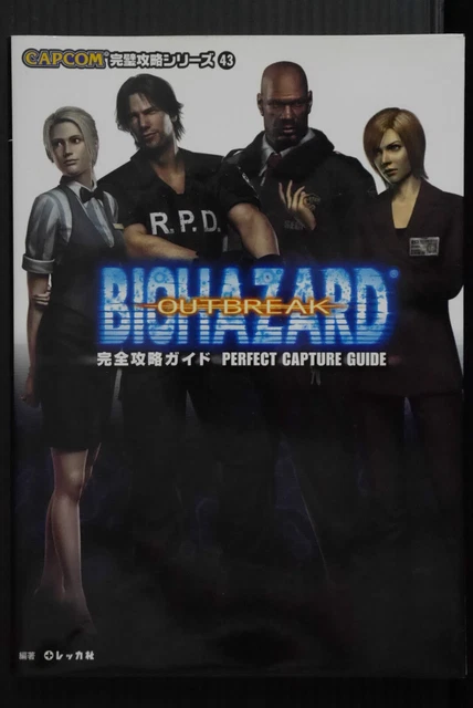 JAPON RESIDENT EVIL Outbreak : Biohazard Perfect Strategy Guide (Livre ...