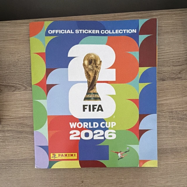 PANINI FIFA WORLD Cup 2026 Official Sticker Album! FULLY COMPLETE £10. ...