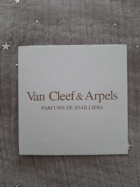 CARTE PARFUMÉE - Perfume Card . Van Cleef & Arpels EUR 1,50 - PicClick IT