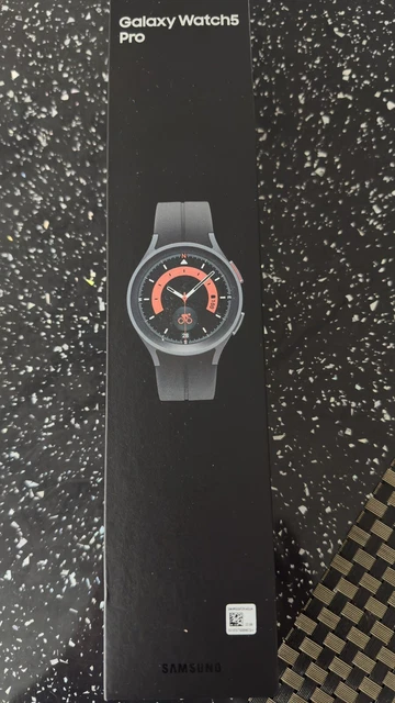 SAMSUNG GALAXY WATCH5 Pro SM-R925 45 mm cassa in titanio con fibbia a D ...