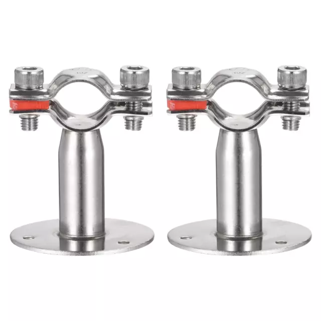 ADJUSTABLE WALL MOUNT Ceiling Mount Pipe Support Clamp for 19-22mm Pipe ...