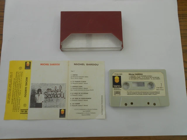 CASSETTE K7 AUDIO De Michel Sardou Danton EUR 6,00 - PicClick IT