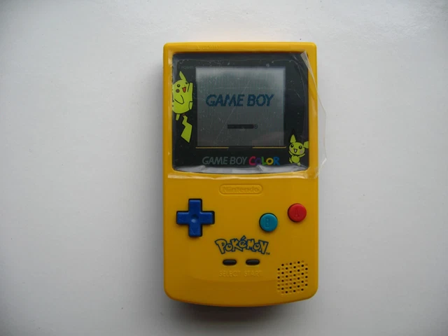 POKEMON NINTENDO GAME Boy Color Clear Handheld Console -New Case and ...
