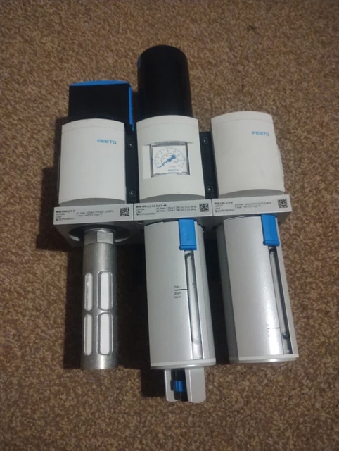 FESTO 1/2& FILTER Regulator Lubricator (FRL) Pneumatic Valve £275.00 ...