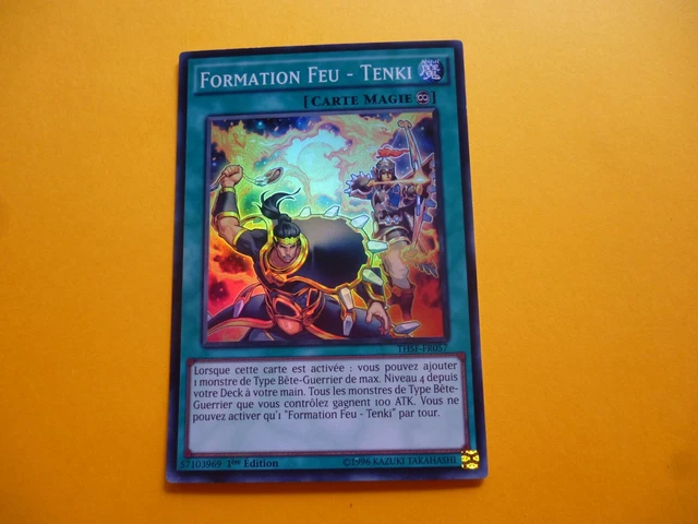 CARTE YU-GI-OH! - Formation Feu - Tenki [THSF-FR057] Super Rare EUR 5,98 - PicClick FR