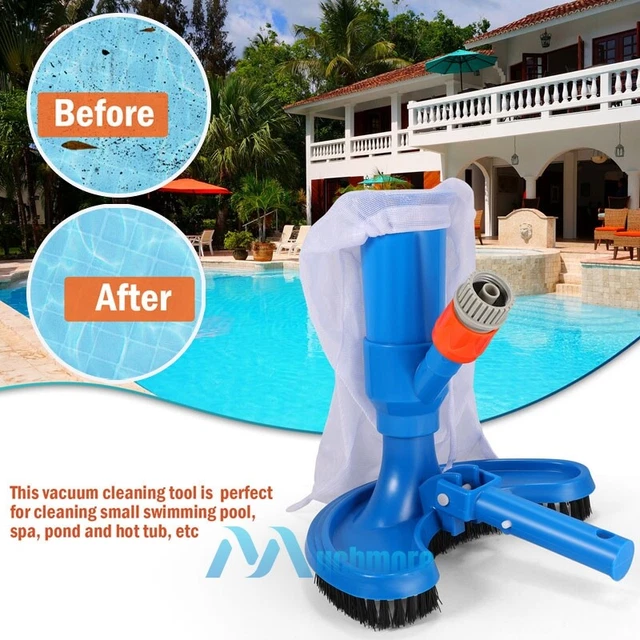 NEW SWIMMING POOL Spa Suction Vacuum Head Cleaner Cleaning Brush ...