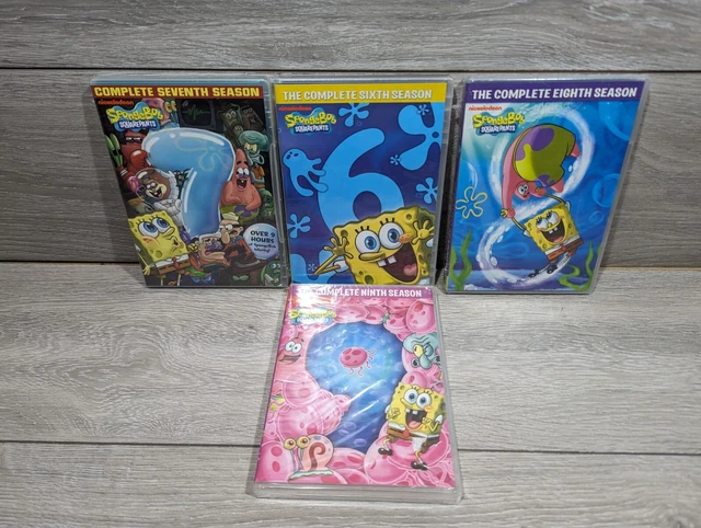SPONGEBOB SQUAREPANTS: THE Complete 6 7 8 9 Season [New DVD] Boxed Set ...