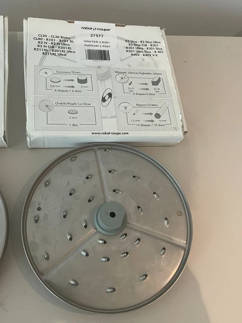 ROBOT COUPE R301 Grater Blade New 27046 £37.12 - PicClick UK