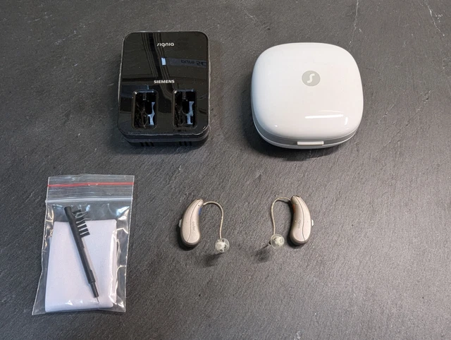 SIGNIA PURE 5 NX Charge&GO RIC hearing aids Wireless/Bluetooth App ...