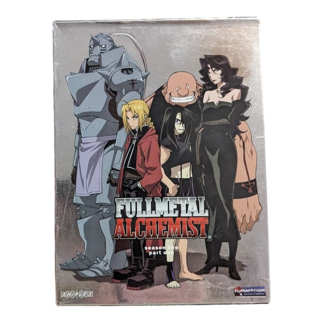 FULLMETAL ALCHEMIST SEASON 2 Part 1 EPISODES 17-28 DVD Guide Book 3/3 ...